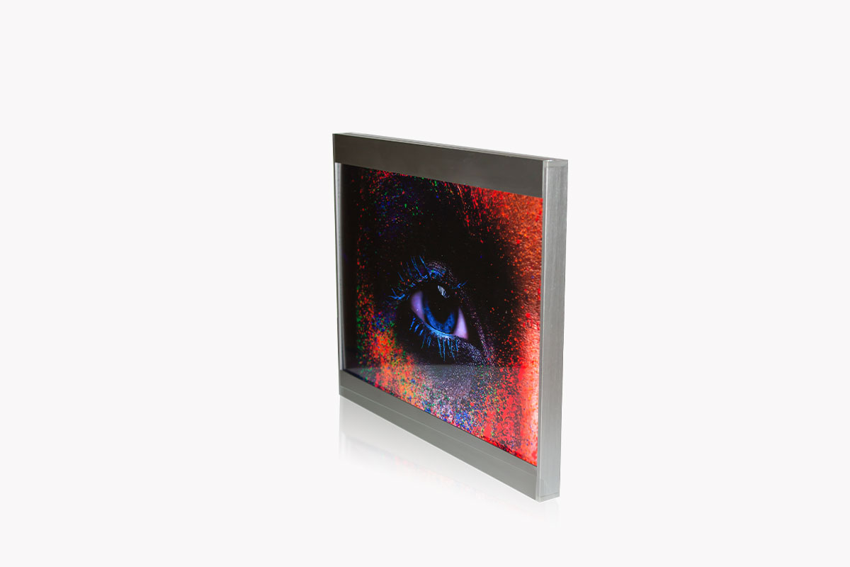Illuminated 2-Profile Snap Frame (1in profile) 8.5x14in